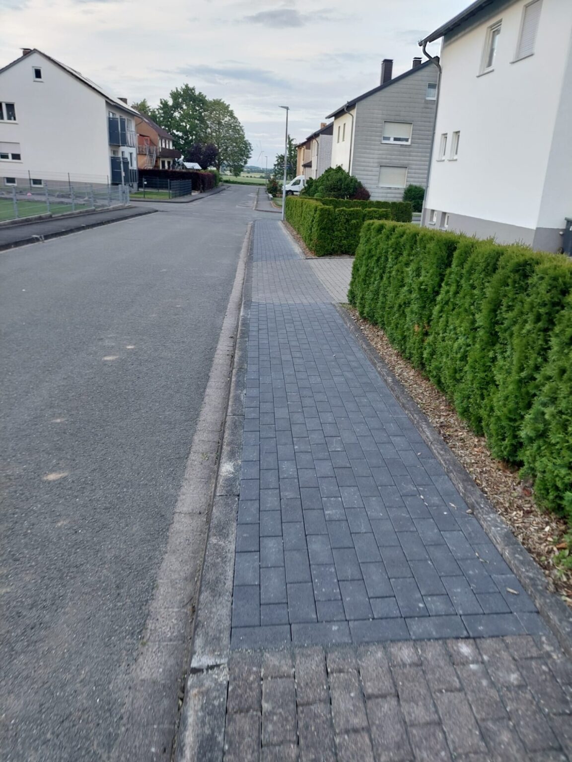 Erneuerung Bürgersteig in der Siedlung im Mai/Juni 2026 – Löwen